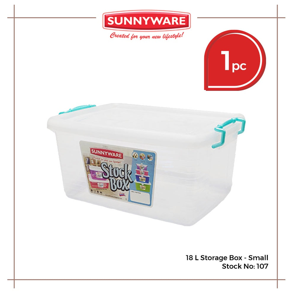 Sunnyware 107 Stock Box / Storage Box - small 18 liters | Plastic Cont ...