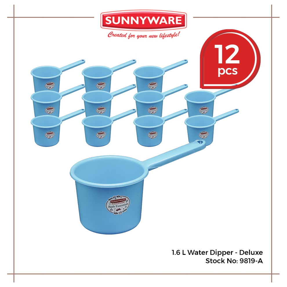 12pcs 1.6 Liter Water Dipper (Tabo) - Deluxe | Ordinary [ Sunnyware 98 – Plasticatbp
