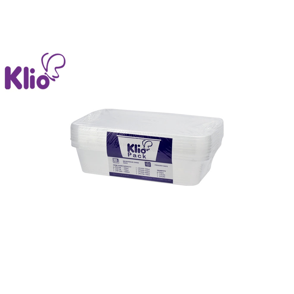 KL-RP500 KLIO MICROWAVABLE FOOD CONTAINER – Plasticatbp