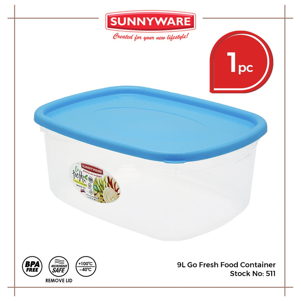 Sunnyware 511 9L Go Fresh Food Container – Plasticatbp