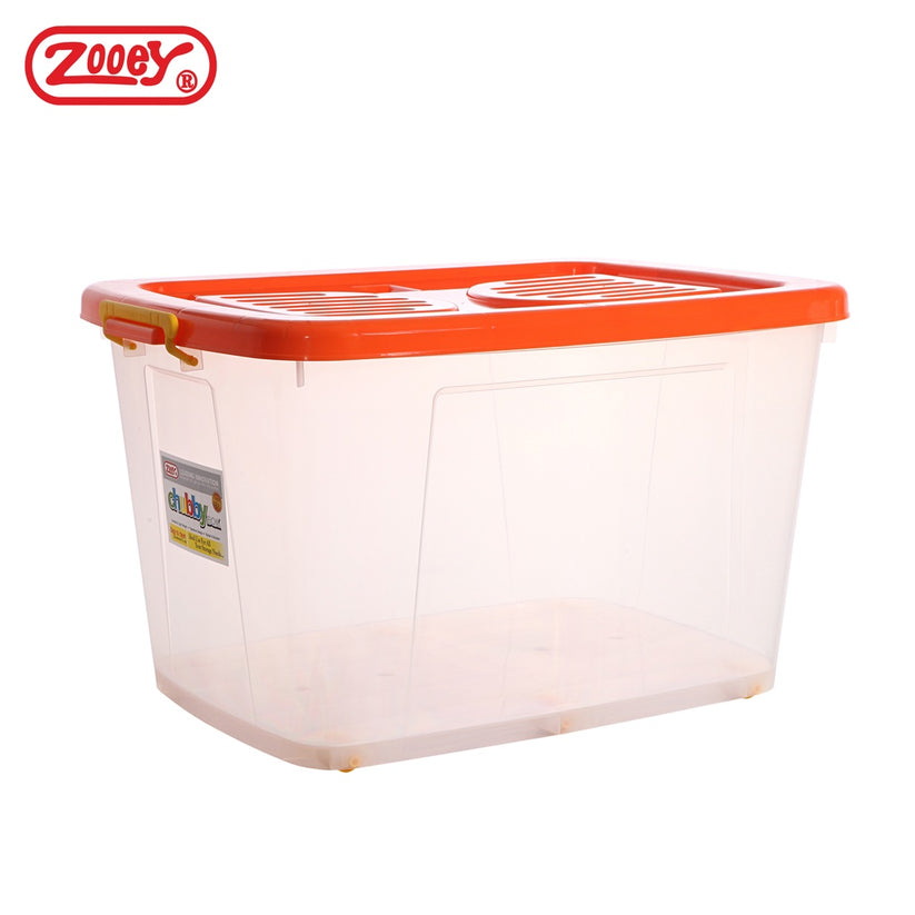 Zooey Chubby Box Big Transparent 131L Stock No. 1800-T – Plasticatbp