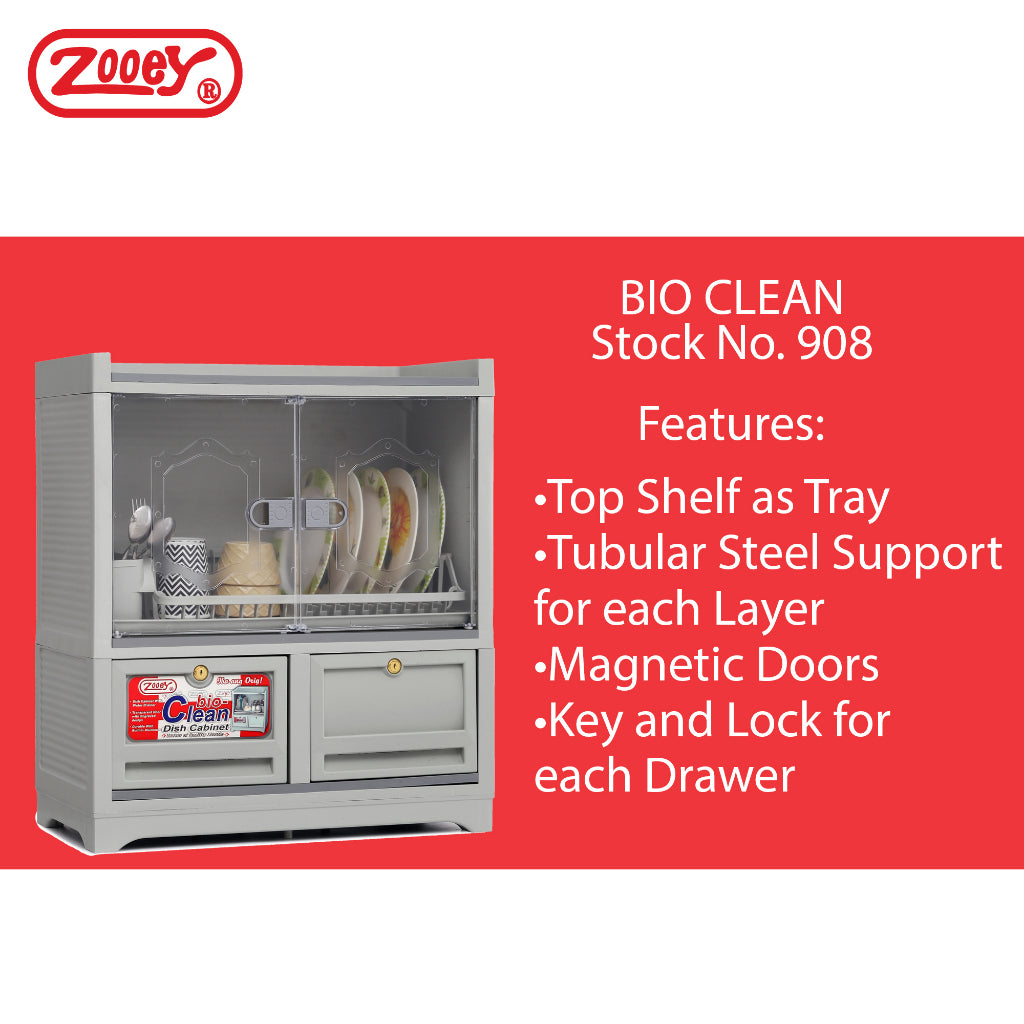 Zooey Bio Clean Dish Cabinet/Organizer Stock No. 908 – Plasticatbp
